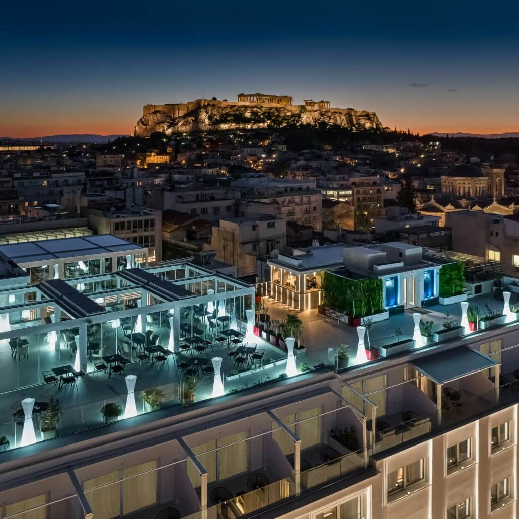 25 Best Hotels in Athens with an Acropolis View - Adventourely